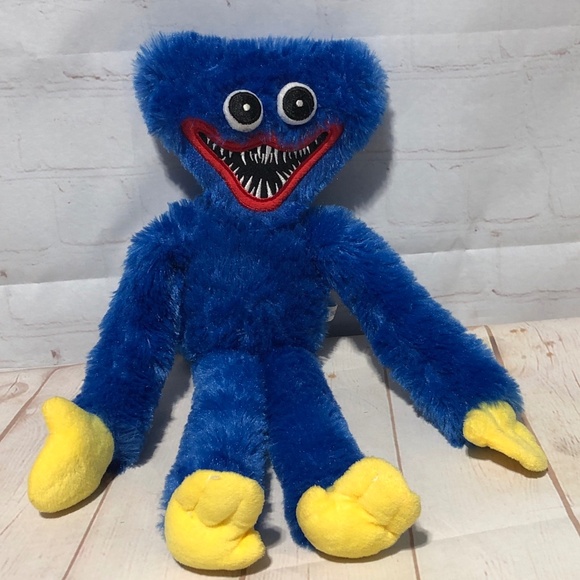 Poppy Playtime | Toys | Huggy Wuggy Poppy Playtime Blue Monster Plush 6 ...